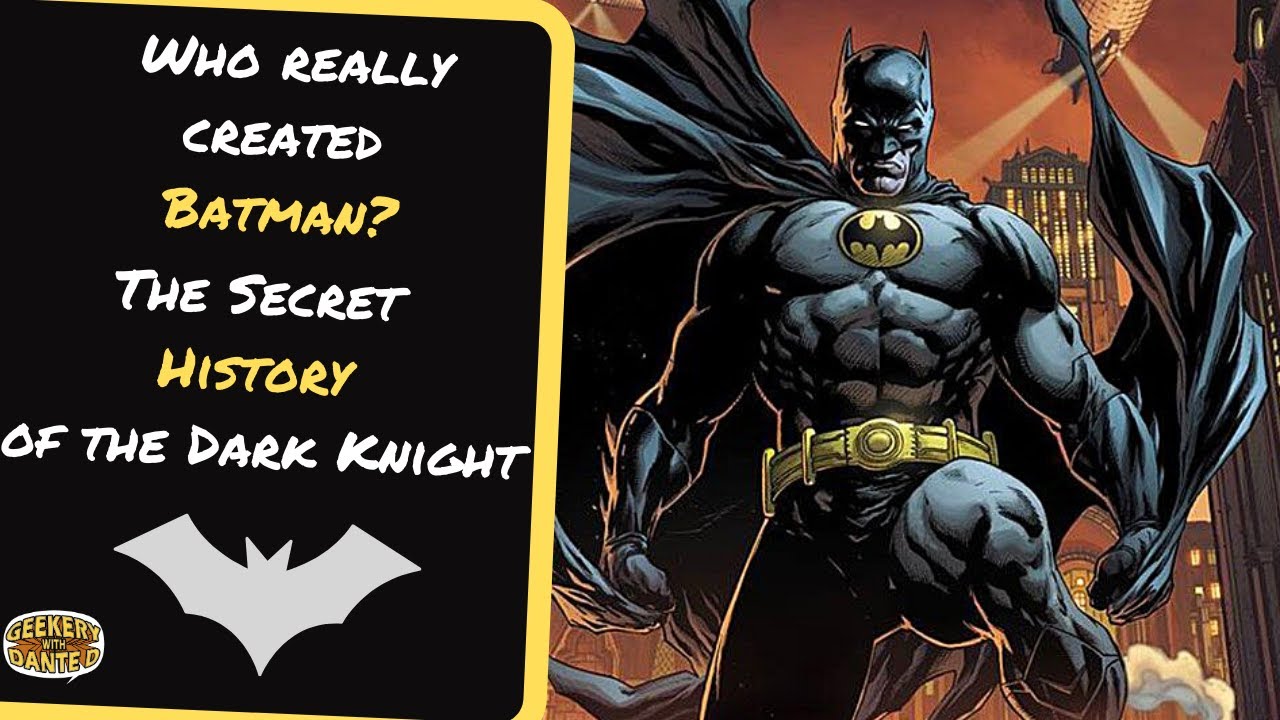 Who Created Batman? It's Not Who You Think!| Bill Finger and The Secret ...