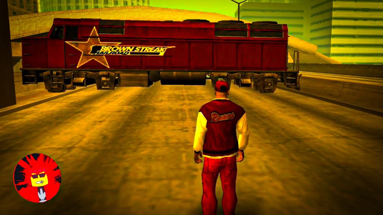 Trains Vs. Cars On A Highway (GTA SA) - YouTube
