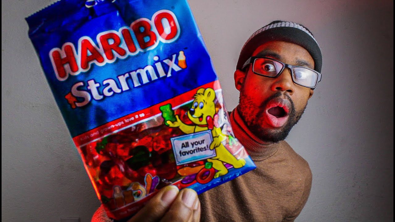ASMR EATING HARIBO STARMIX GUMMY CANDY PART 2 | ASMR TY - YouTube