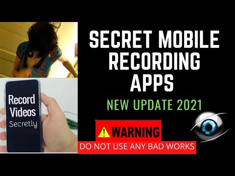 How to record secret video recording on mobile - YouTube