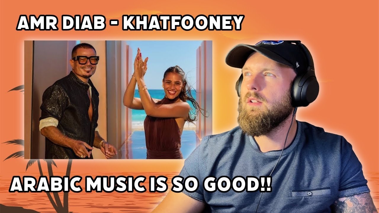 🇺🇸 First Time Reaction to Amr Diab - Khatfooney | Amr Diab Is A LEGEND ...
