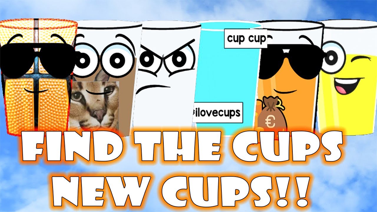FIND the CUPS *How to get ALL 6 NEW Cups and Badges* EMPTY YELLOW ...