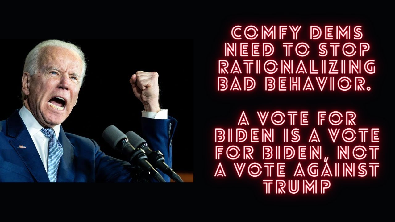 Comfy Dems Need to Stop Rationalizing Bad Behavior - YouTube