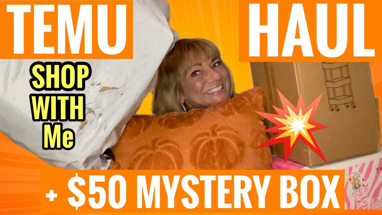 TEMU HAUL 11-20-24 & $50 Mystery Box @temu #temu #temuhaul #mysterybox ...