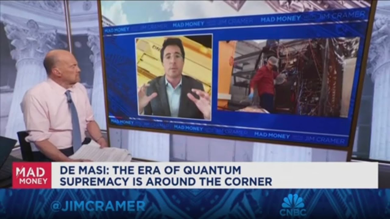 IONQ CEO Niccolo De Masi goes one-on-one with Jim Cramer - YouTube