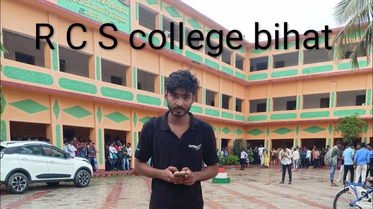 R C S S college bihat 2nd year exam injoy moment - YouTube