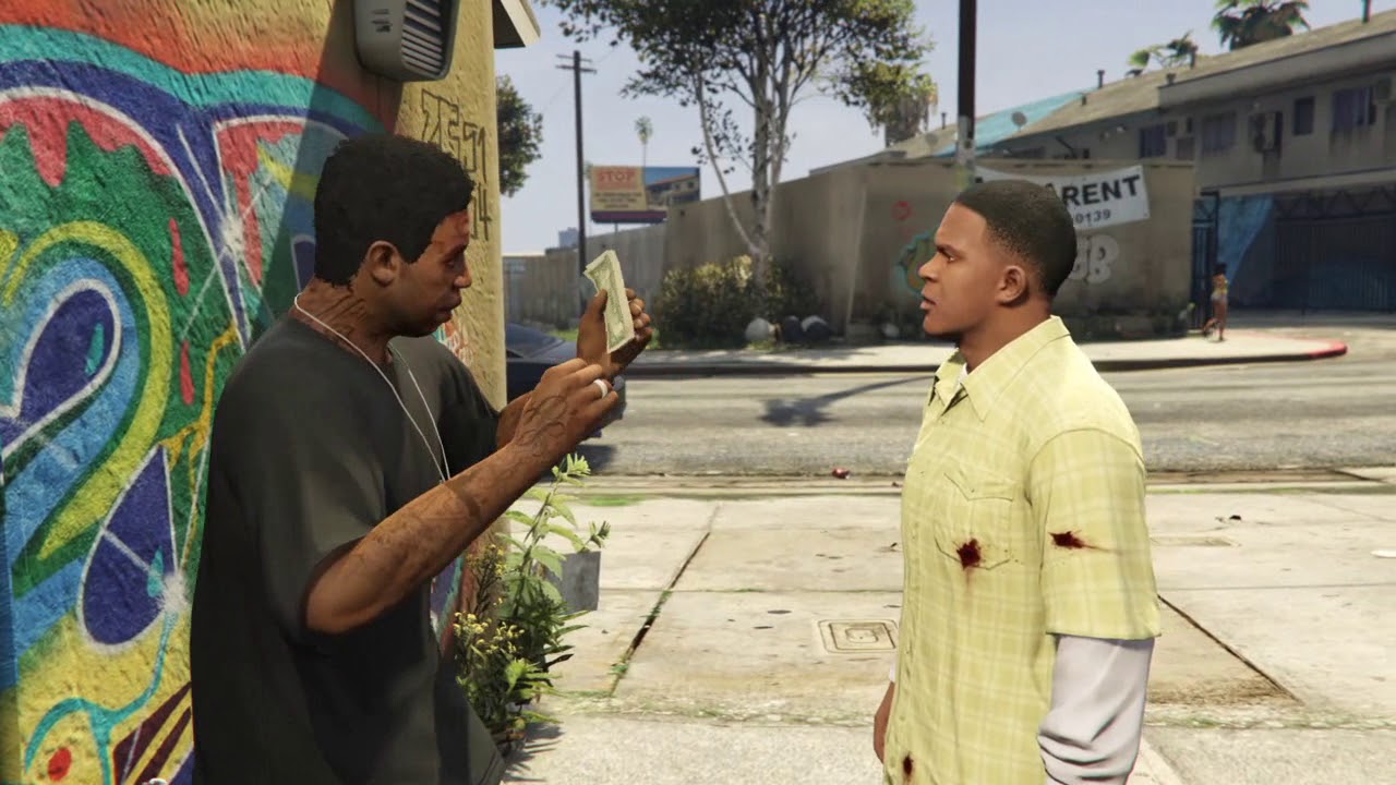 GTA V - My Bad Mr. Gold Card (Cutscene) - YouTube