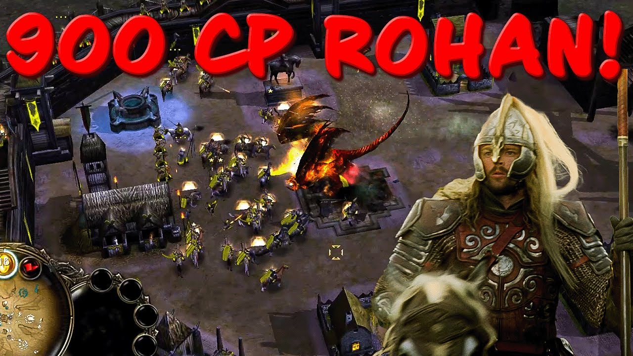 The Rohan Strategy That Breaks 900 Points in BFME - YouTube