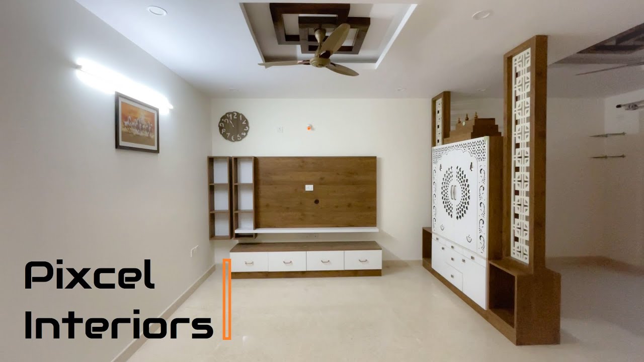 2 BHK Home Interior Design & Decor | Godrej Eternity | Bengaluru ...