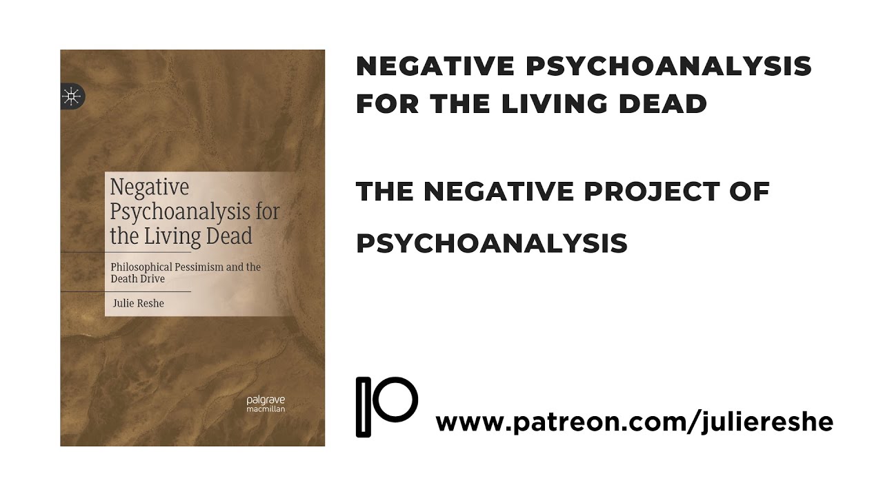 9 Negative Psychoanalysis | THE NEGATIVE PROJECT OF PSYCHOANALYSIS - YouTube