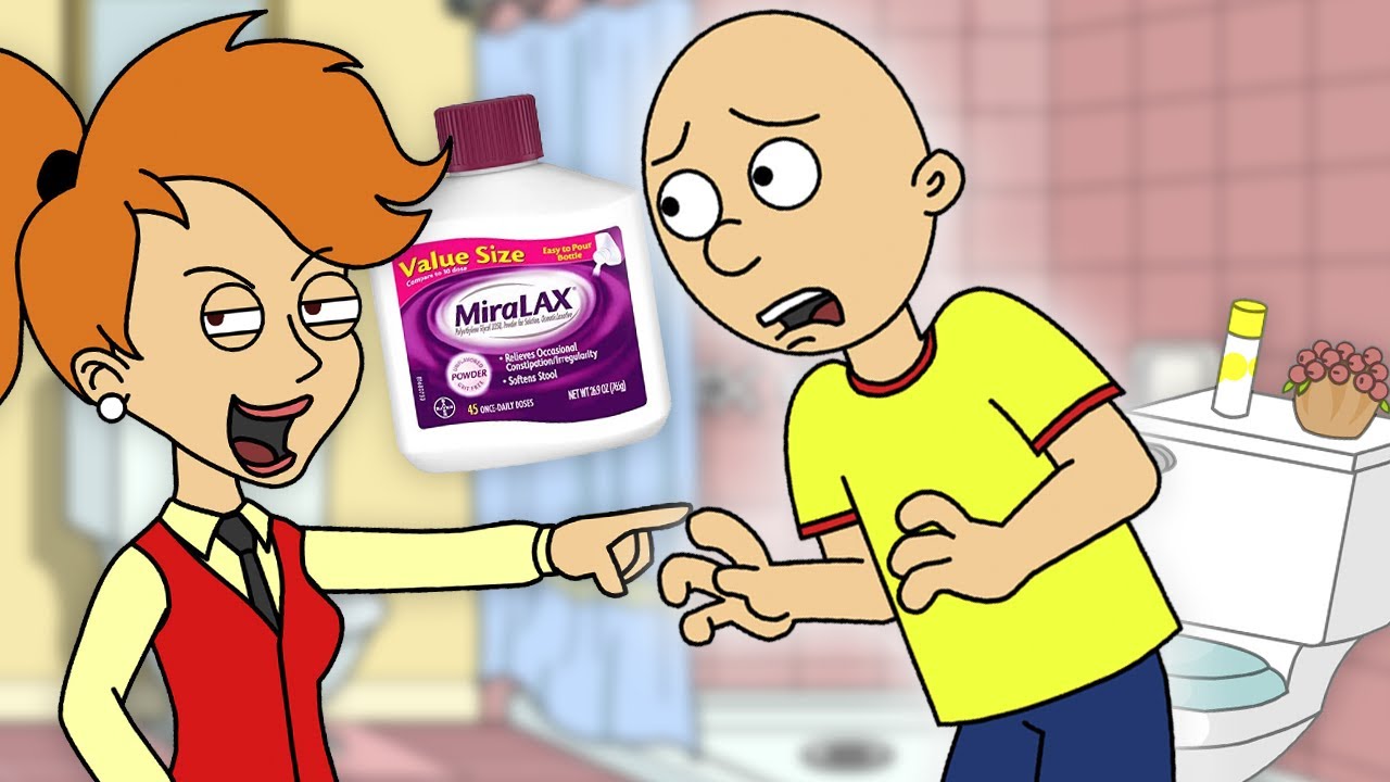 Miss Martin Gives Caillou a Laxative/FIRED - YouTube