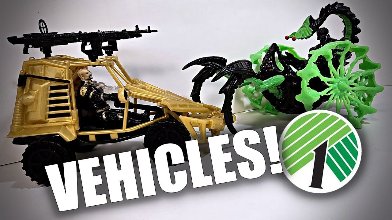 Limited Edition VEHICLES From Dollar Tree, Arrow ATV & Rumbler! Final ...
