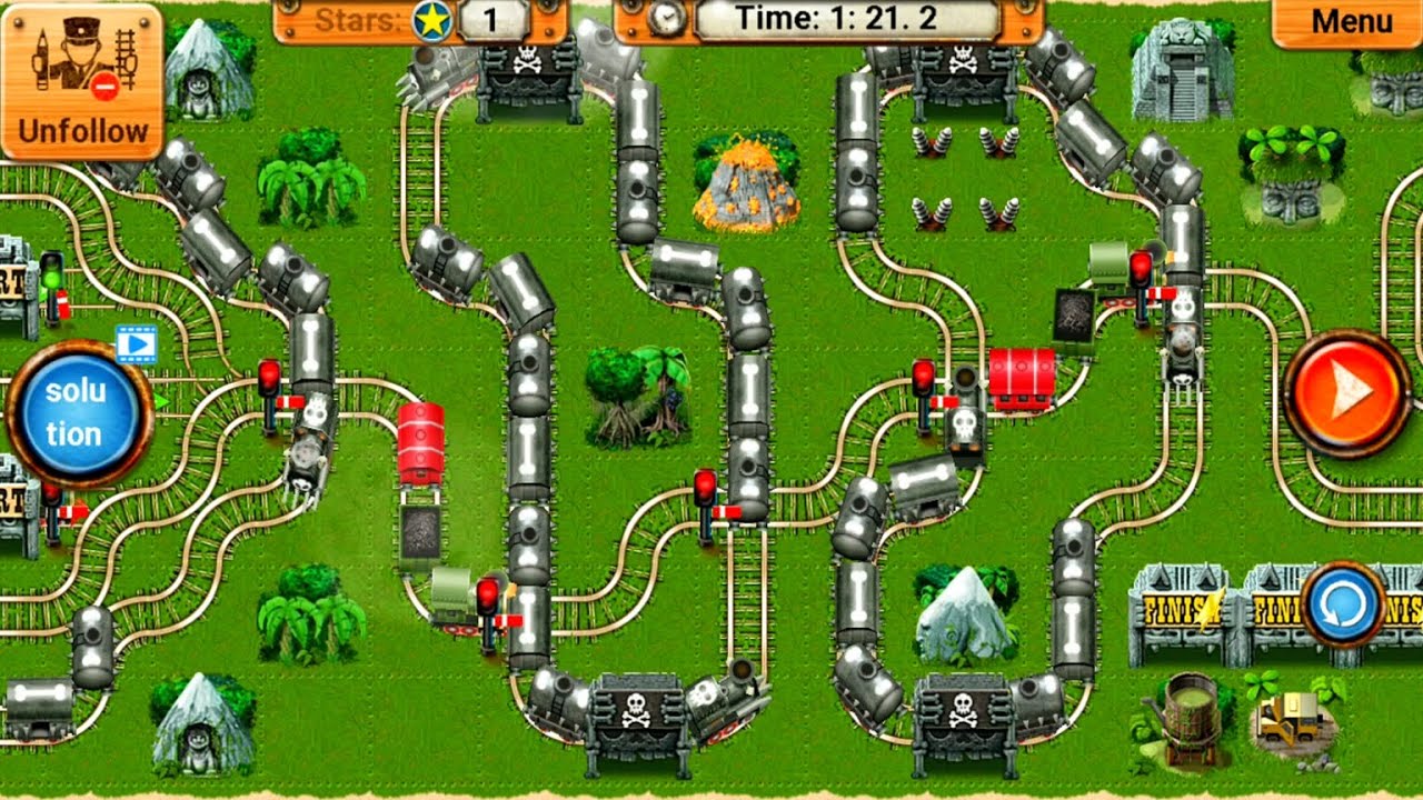 Train Line Maze - Rail Maze 2 - Android Gameplay #360 - YouTube