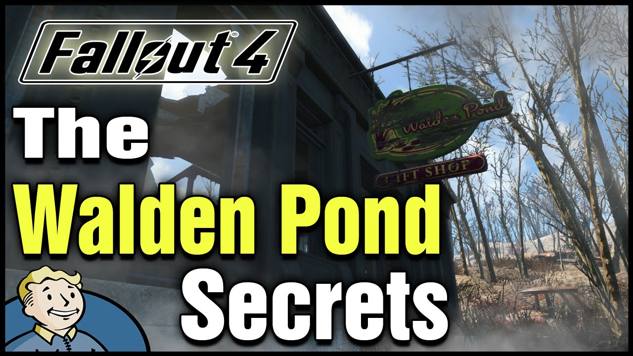 Fallout 4: The Walden Pond Secrets | Unique Melee Weapon, Vault Tec ...