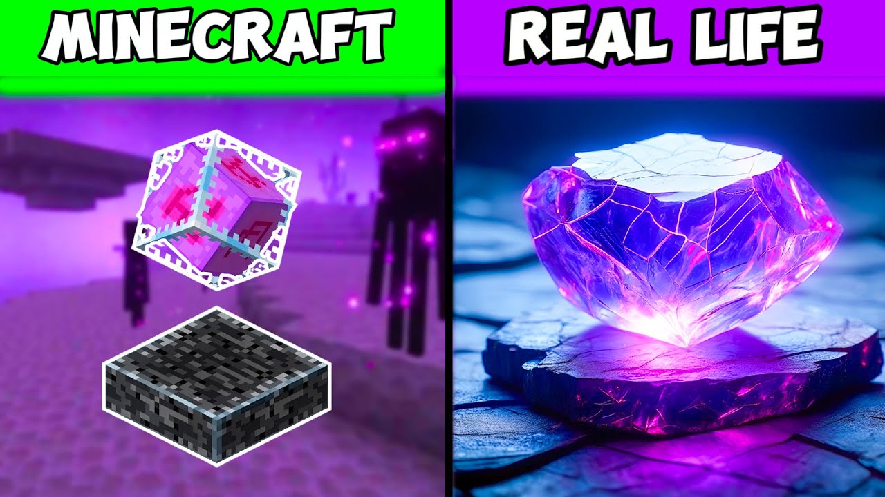 MINECRAFT Mobs If They Existed in Our World (Ultra Realistic Comparison ...
