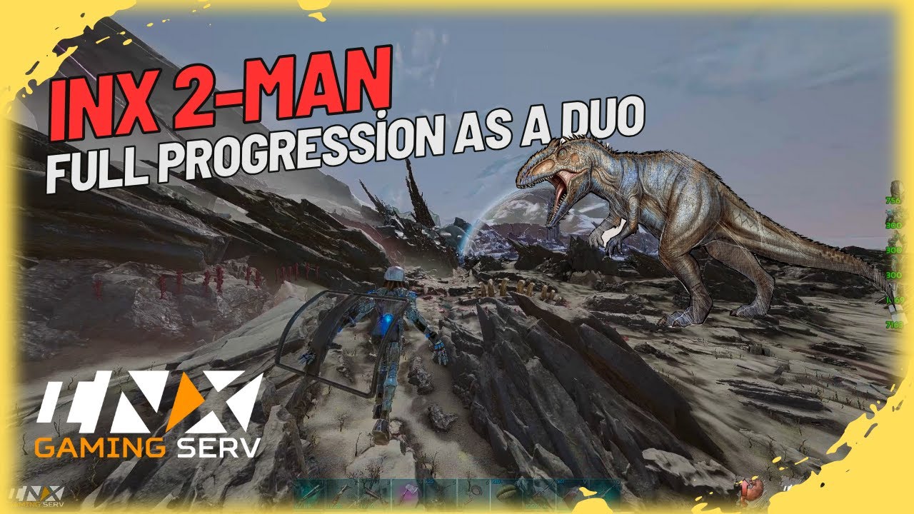 Full Progression as First 72 Hours | INX 2 Man Wipe Day | ARK PvP - YouTube