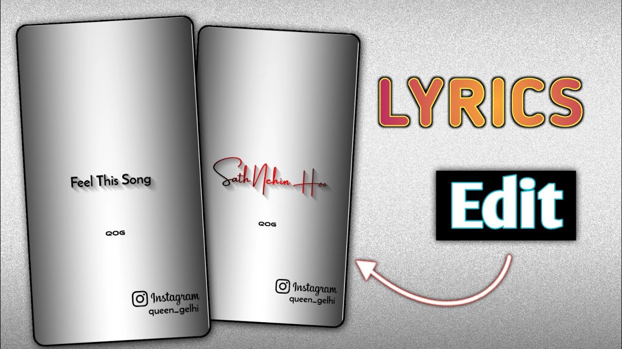 New Trend Text Animation Of Instagram Reels Editing In Alight Motion | New Trending Lyrics ...