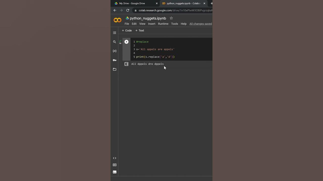 Python String Replace Method Simplifying Text Manipulation Python Programming Code Youtube
