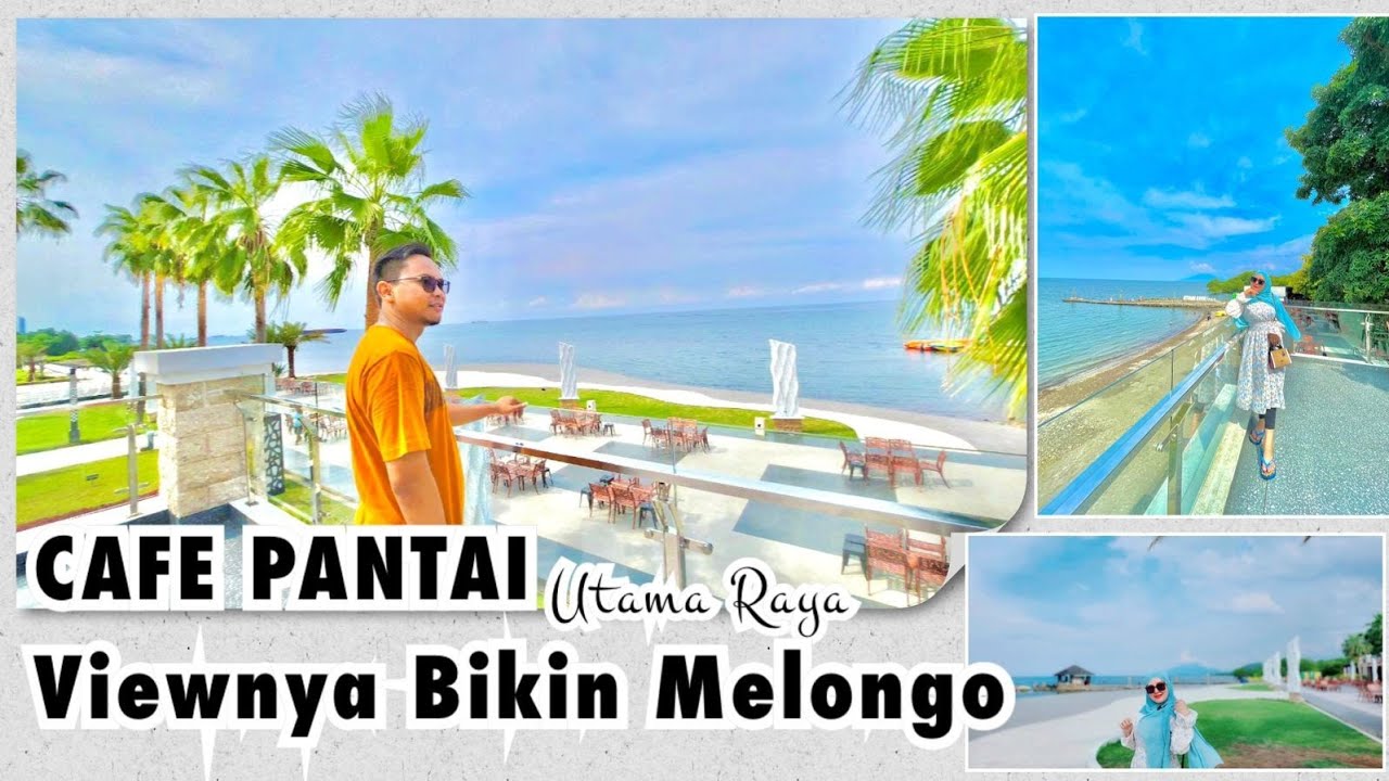 CAFE PANTAI || CAFE KEREN VIEW LAUT || BIKIN BETAH - YouTube