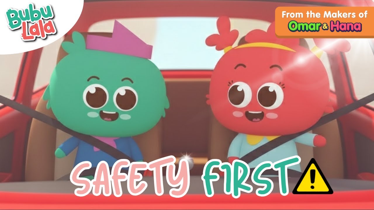 From The Makers of Omar & Hana |Bubu Lala - 🚗 Safety First! 🏁 ...