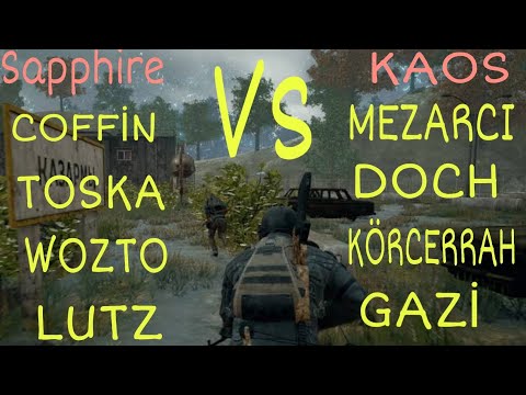 Turnuvada SP VS KAOS KARŞI KARŞIYA GELİYOR! COFFİN MEZARCI PUBG MOBİLE!