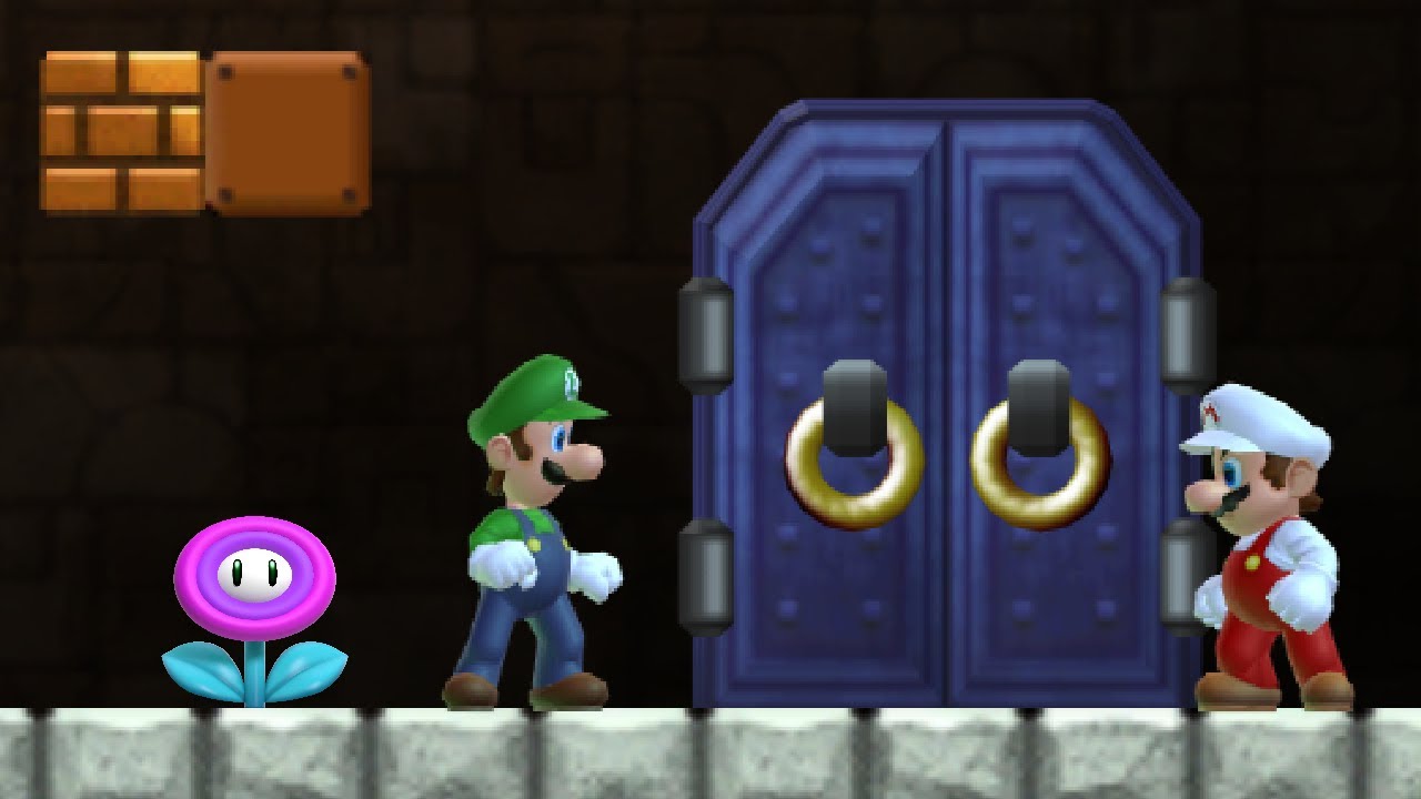 Newer Super Mario Bros. Wii - Walkthrough - 2 Player - #08 - YouTube