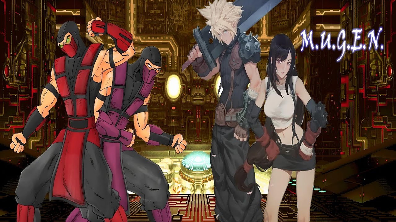 MUGEN Tag Team Arcade Request - Rain, Ermac, Tifa lockhart & cloud ...