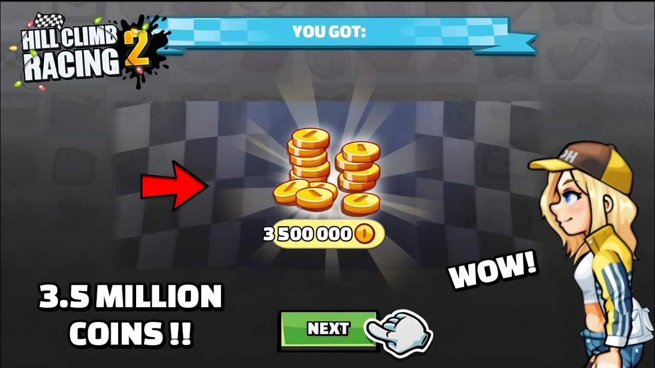 I GOT 3.5 MILLION COINS In HCR2 😍 UPGRADING MY GARAGE In Hill Climb Racing 2 - YouTube
