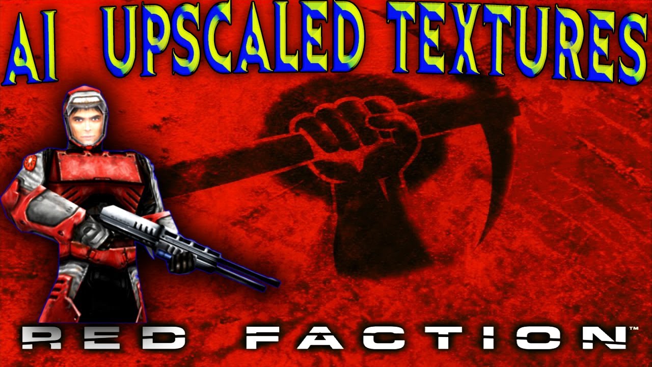 Red Faction 1 ( 2001 ) A.I Upscaled Textures & Reshade || 1440p ...