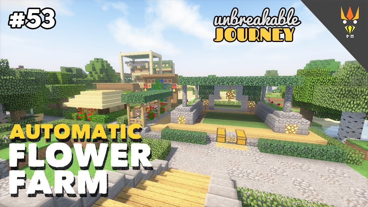 TEKNIK GEMPA BUMI DI KEBUN BUNGA! - Minecraft Indonesia #53 - YouTube