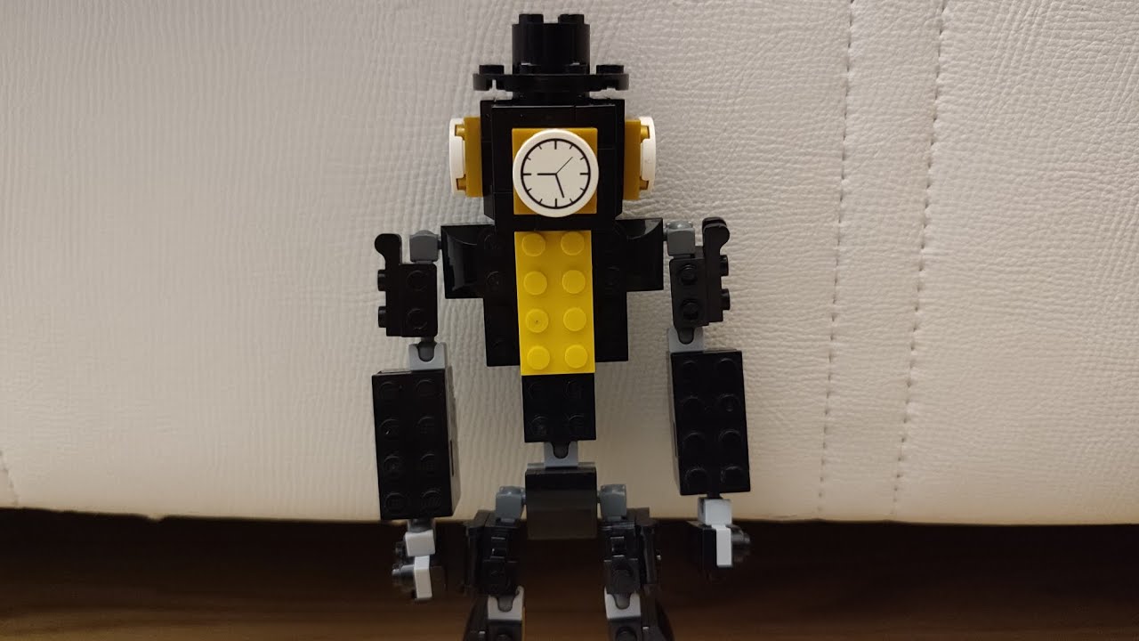 Lego Big Clockman make (full) - YouTube