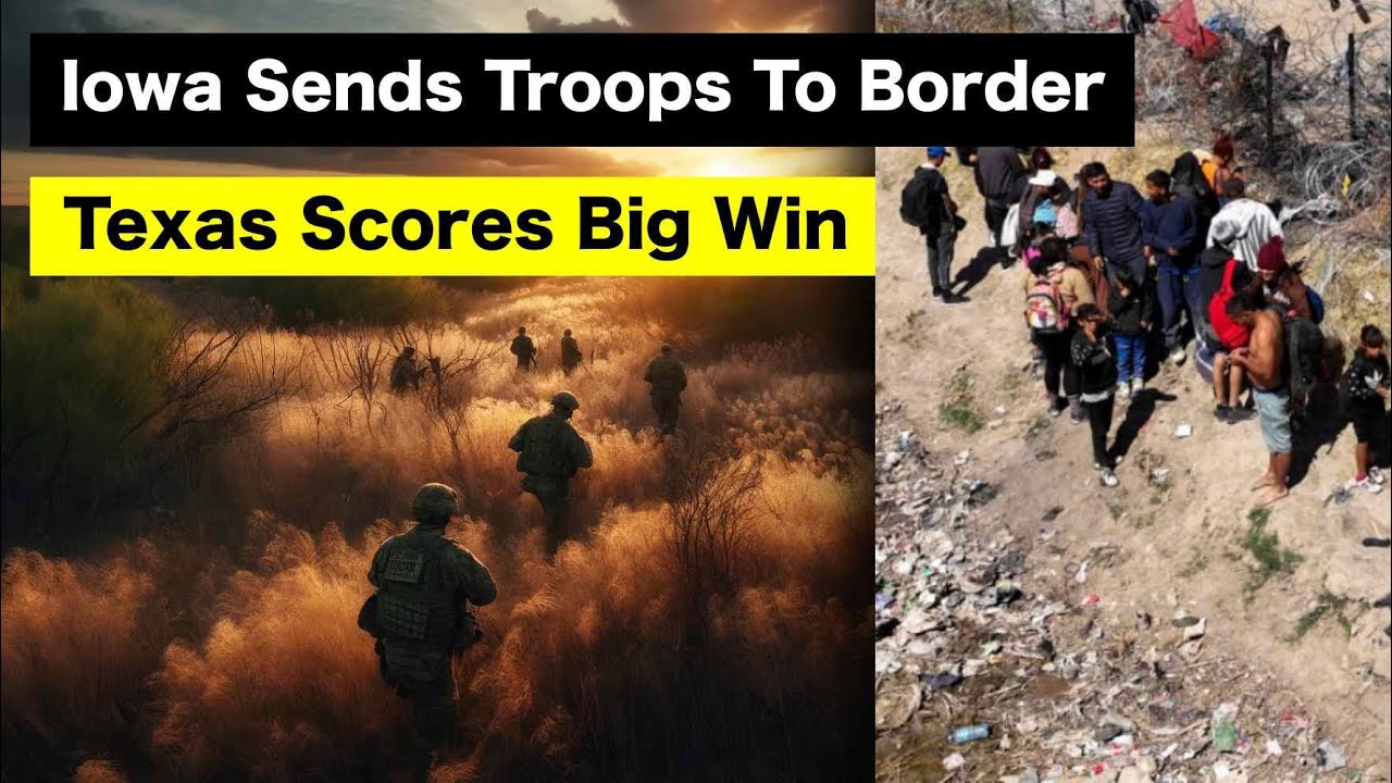 Border Crisis: Texas Just Won Big | Iowa Sends Troops To Texas - YouTube