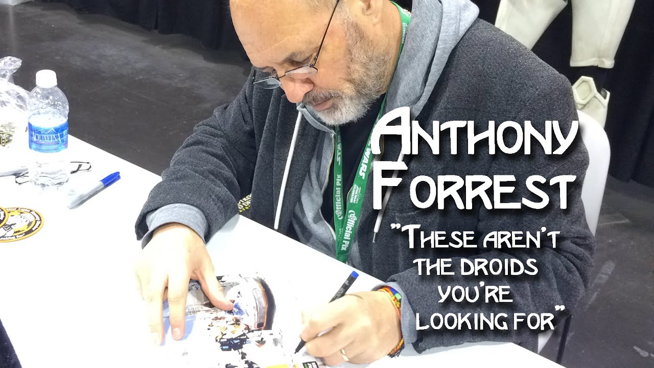 Anthony Forrest Autograph Session at Star Wars Celebration - YouTube