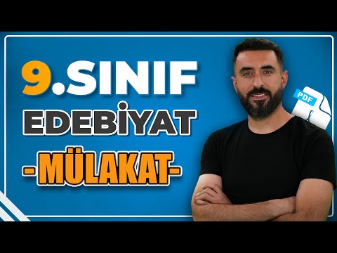 MÜLAKAT NEDİR? / 9.Sınıf Sözün İnceliğİ / Deniz Hoca 2026