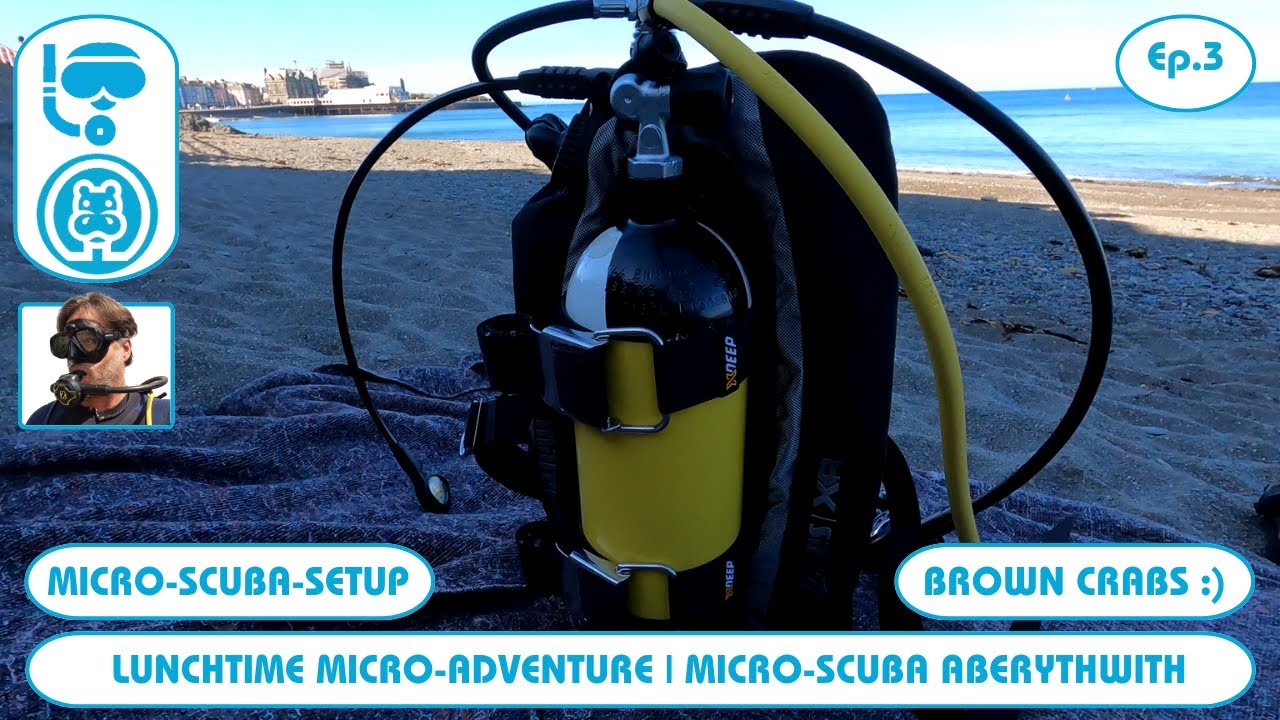Lunchtime Micro-Adventures | First Micro Scuba Dive Aberystwyth + Brown ...