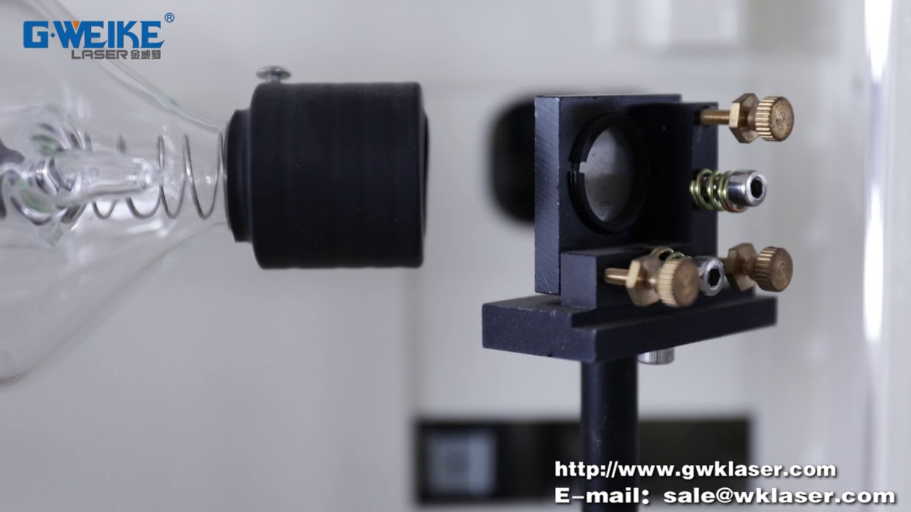 G.WEIKE LC1390N CO2 laser cutting machine - YouTube