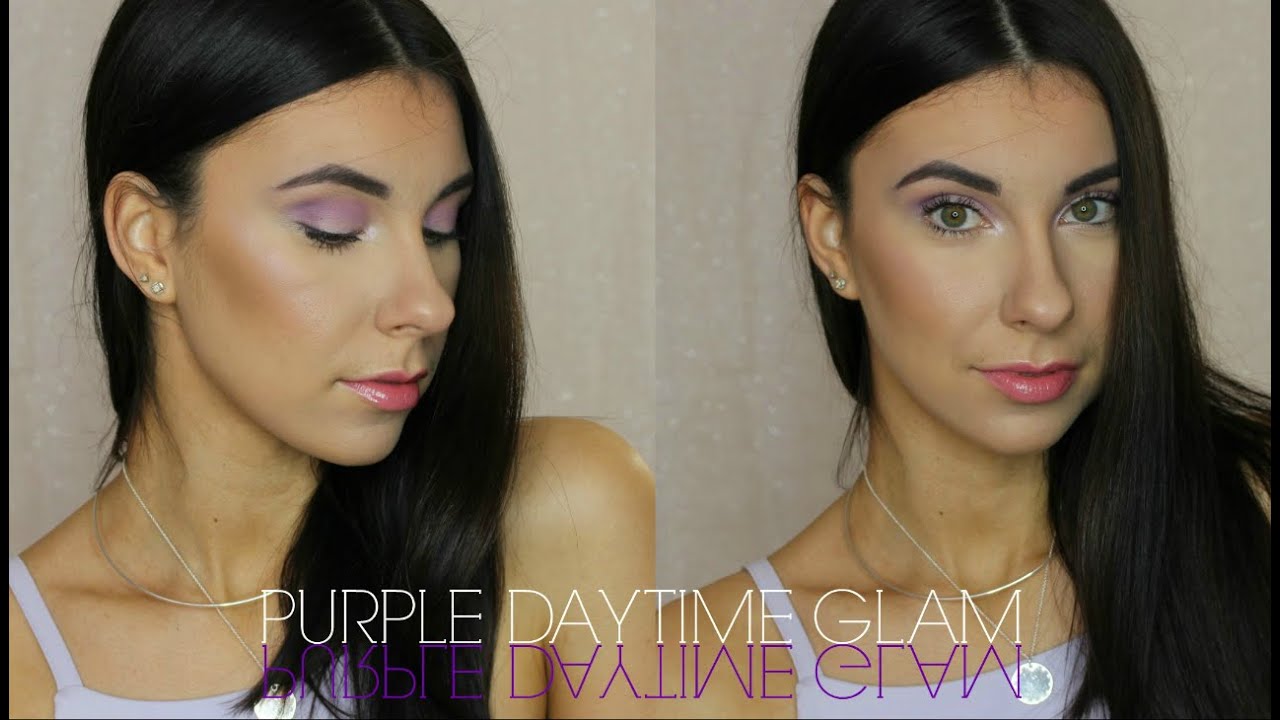 Simple & Easy Purple Daytime Glam | Makeup Tutorial - YouTube