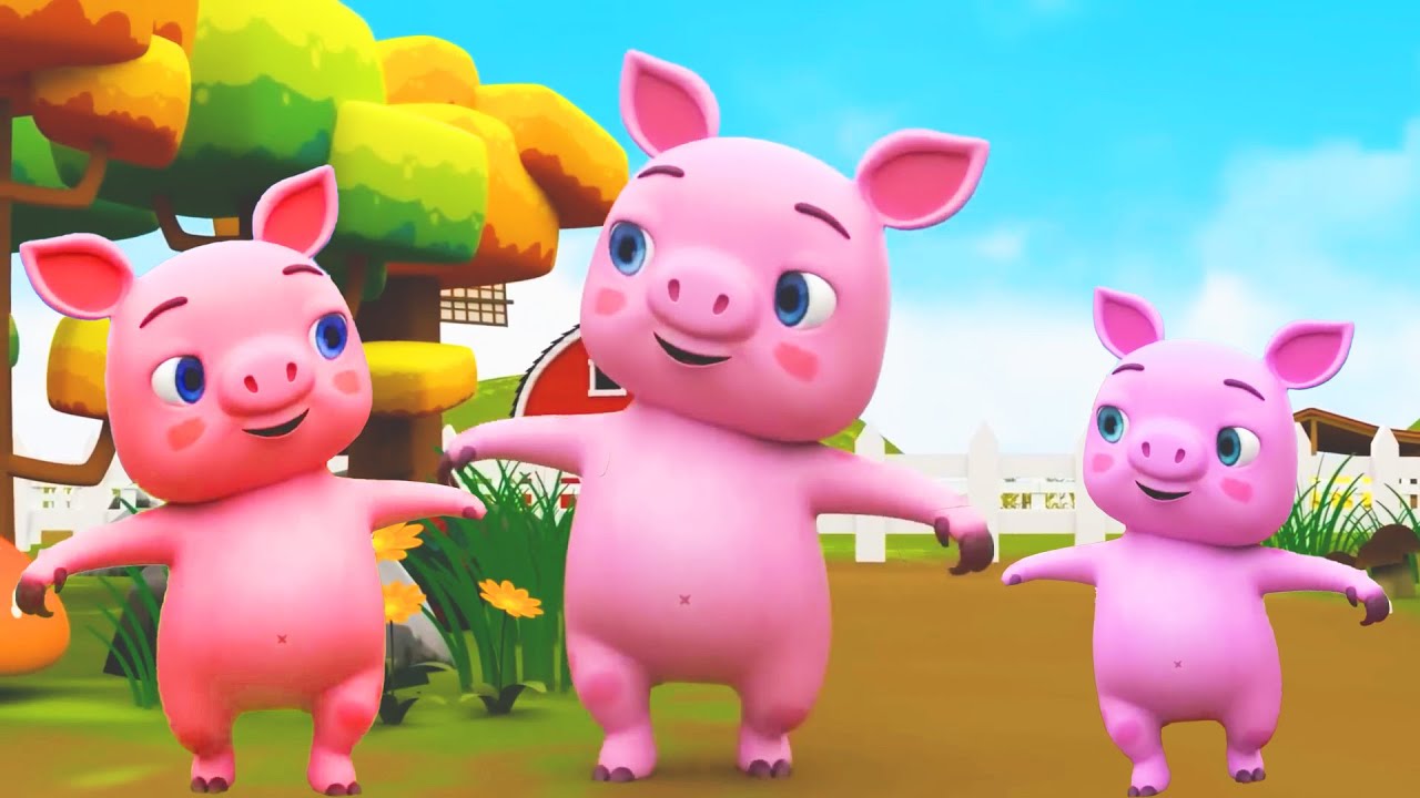 Chú Heo Con 🐖🐖 Nhạc Thiếu Nhi Vui Nhộn Hoạt Hình Chú Heo - YouTube