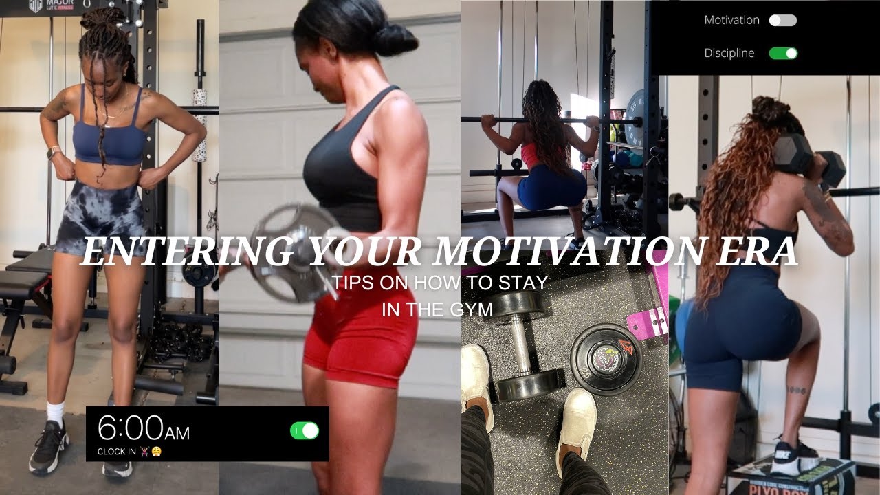 Its time to enter your DISCIPLINE era! How I stay consistent in the gym ...