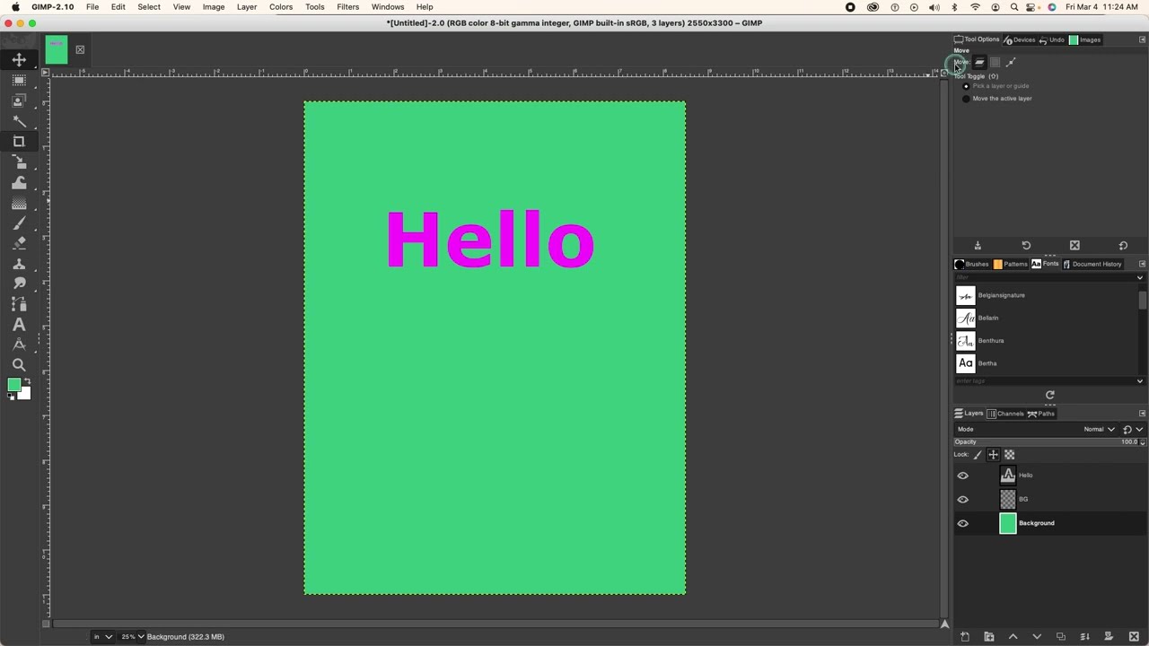How To Change The Background And Text Color In GIMP YouTube How To Change The Background And Text Color In GIMP YouTube