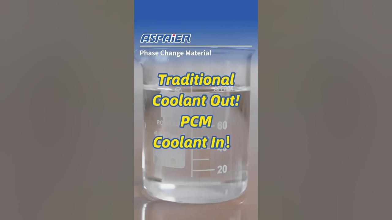 Traditional Coolant Out! PCM Coolant In! #phasechangematerials #phasechange #coolant # ...