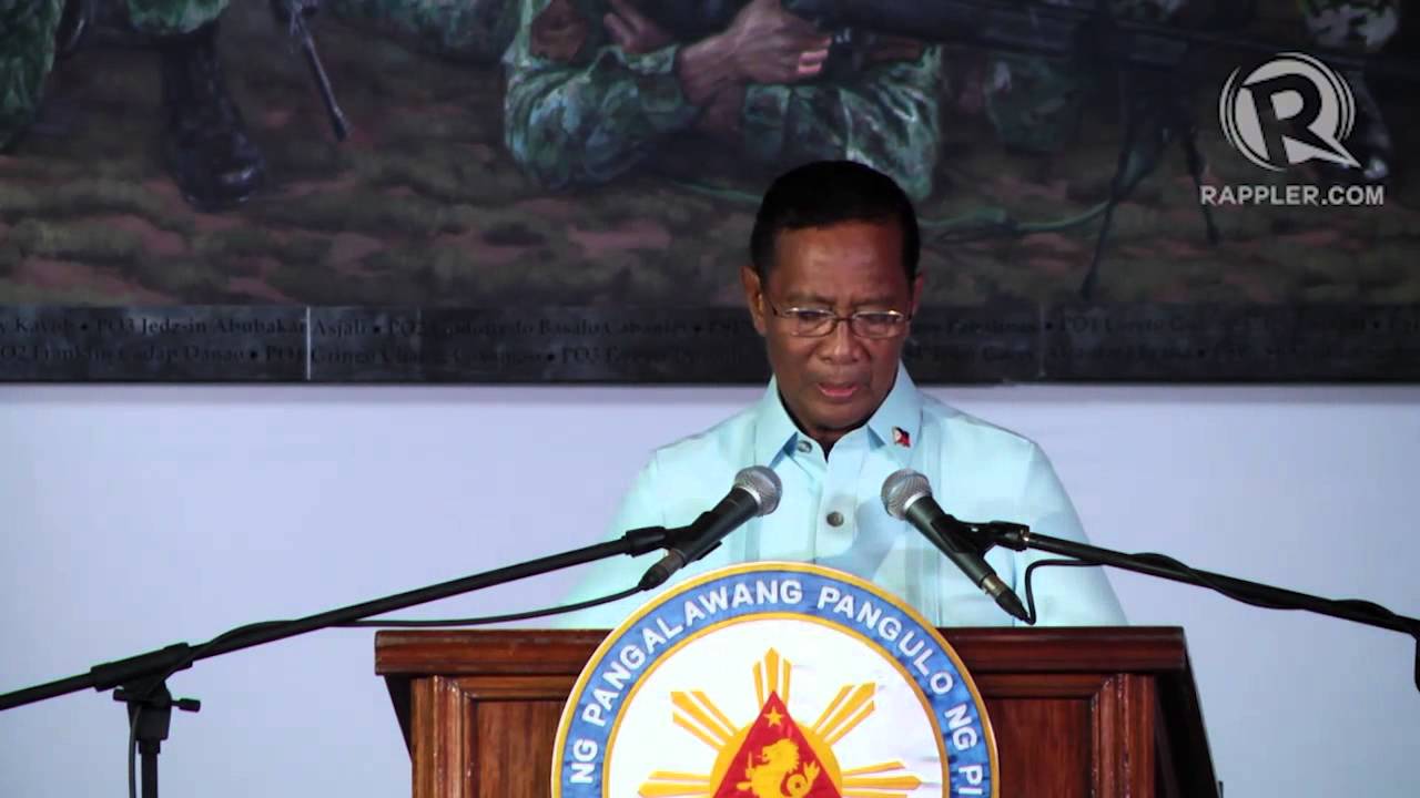 Vice President Jejomar Binay's 'True State of the Nation Address' (Part ...