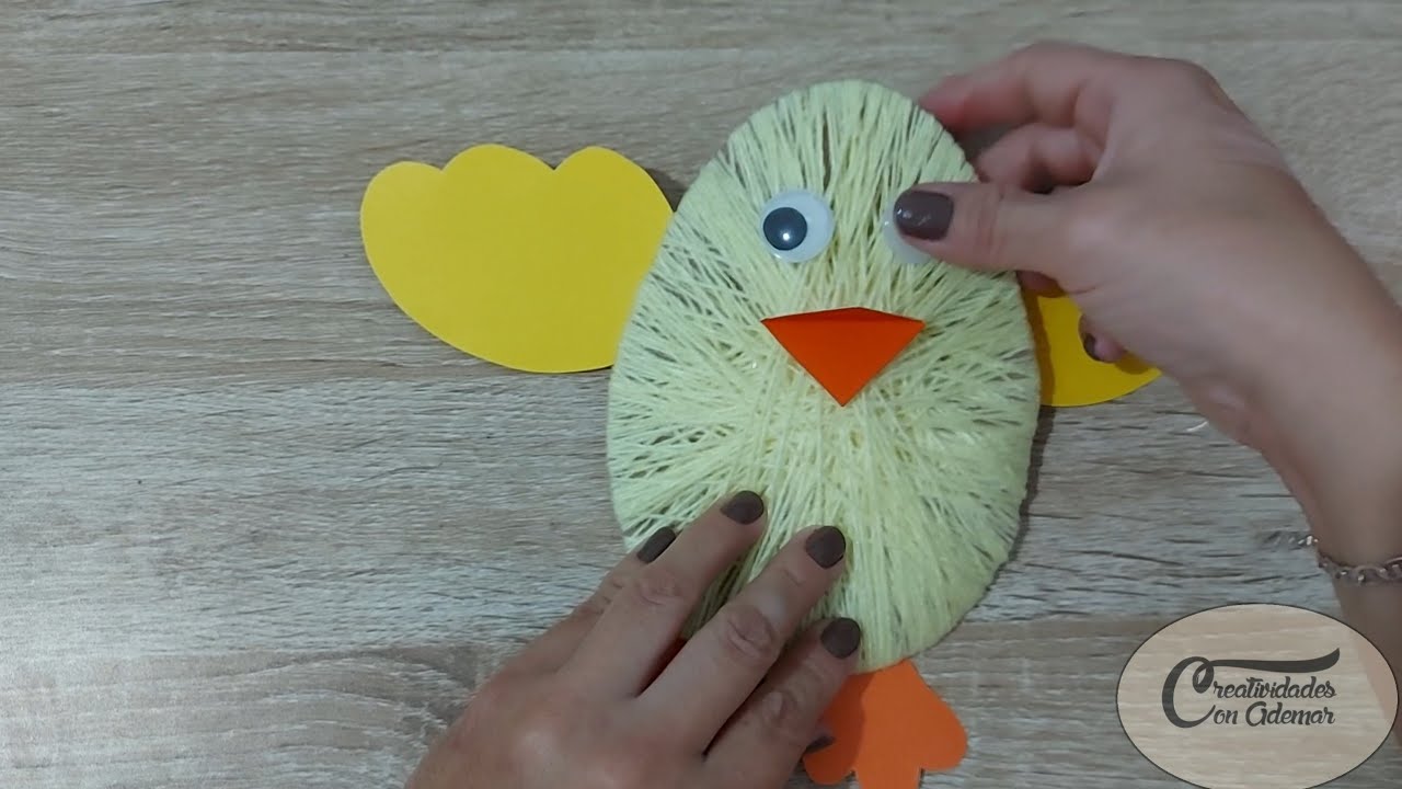 Pollito/Manualidad para niños/ chick craft for kids - YouTube