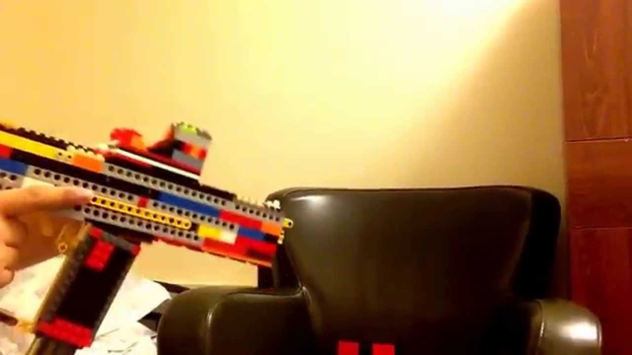 Lego custom Atlas 45 pistol from Advance Warfare - YouTube
