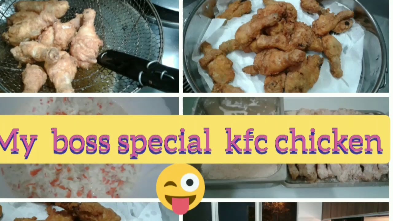 Kfc 😍😍My Boss special kfc chicken 🤩😍👌💖 - YouTube