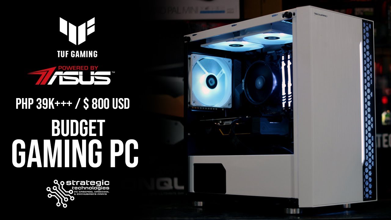 ASUS TUF Budget Gaming PC - ASUS TUF B450M-Plus, ASUS TUF GTX 1650 ...