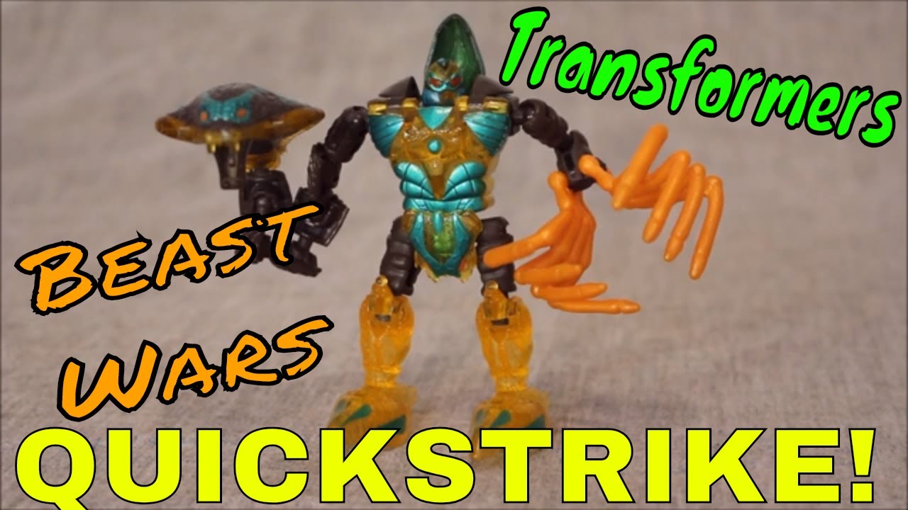 Transformers Beast Wars Quickstrike - GotBot true Review NUMBER 512 ...