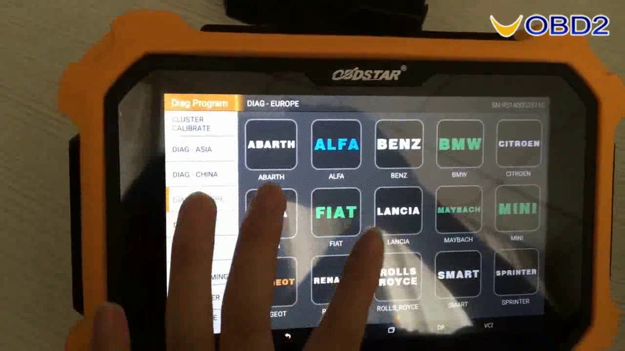 OBDSTAR X300 DP Plus Car List Overview--UOBD2 - YouTube