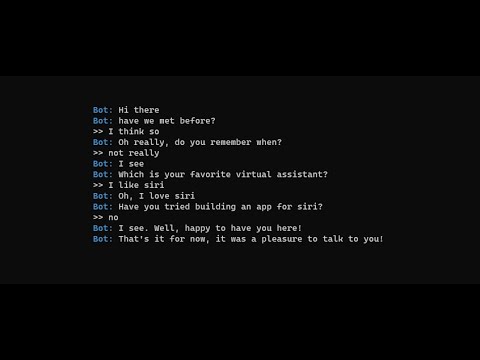 Tutorial: how to build your first Narratory chatbot - YouTube