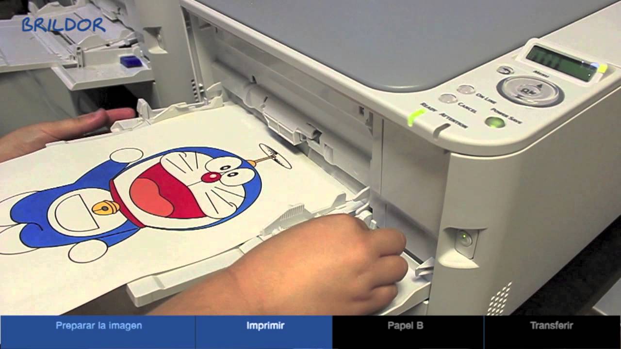 Cómo utilizar el sistema de papel transfer SunAngel - YouTube